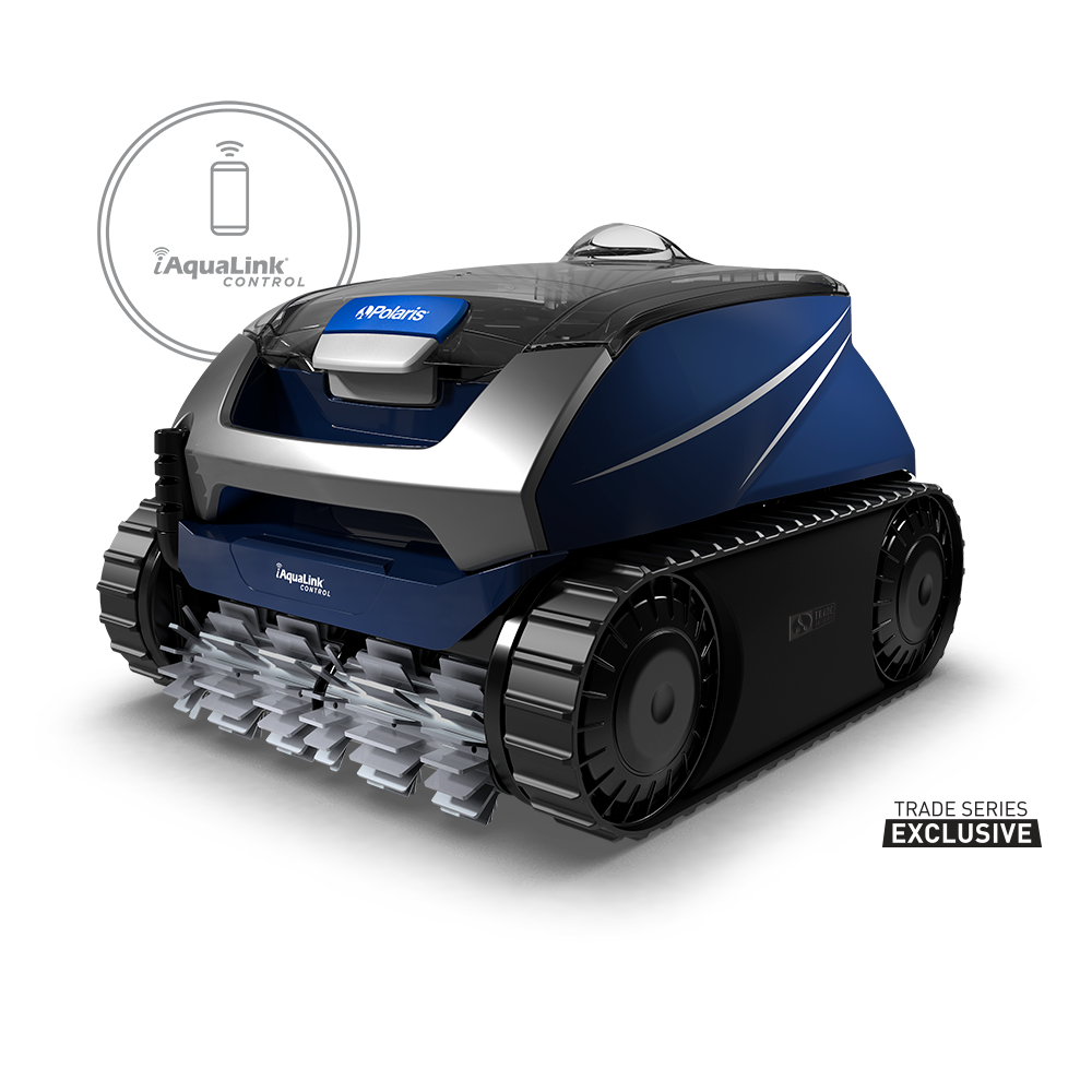 Polaris Epic 8642 iQ Robotic Pool Cleaner with Caddy | Clearwater Pools